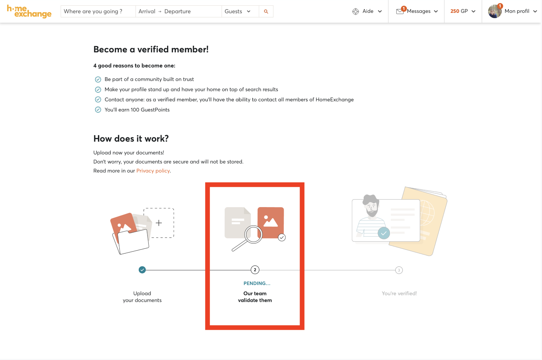 How do I upload documents for verification? – HomeExchange